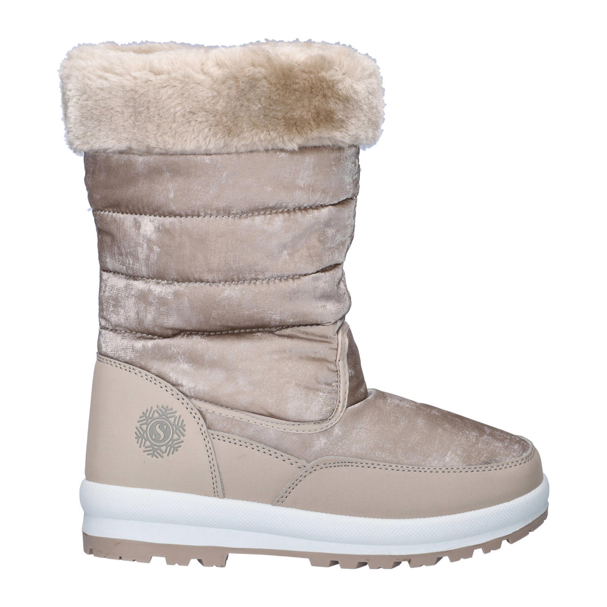 Snow Fun snowboots beige kopen? | Morgen in huis | wehkamp