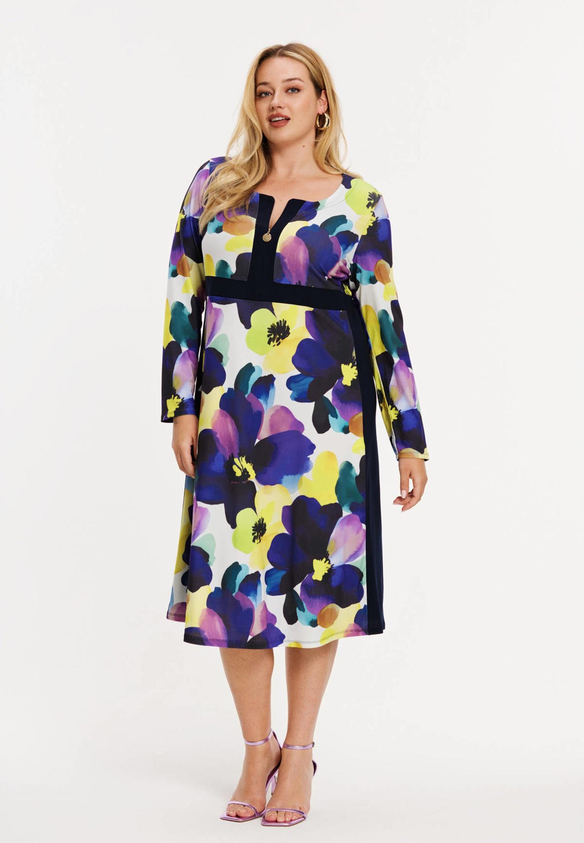 YOEK A-lijn jurk multi kopen? | Morgen in huis | wehkamp