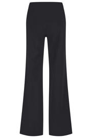 Lady Day flared high waist casual broek zwart | wehkamp