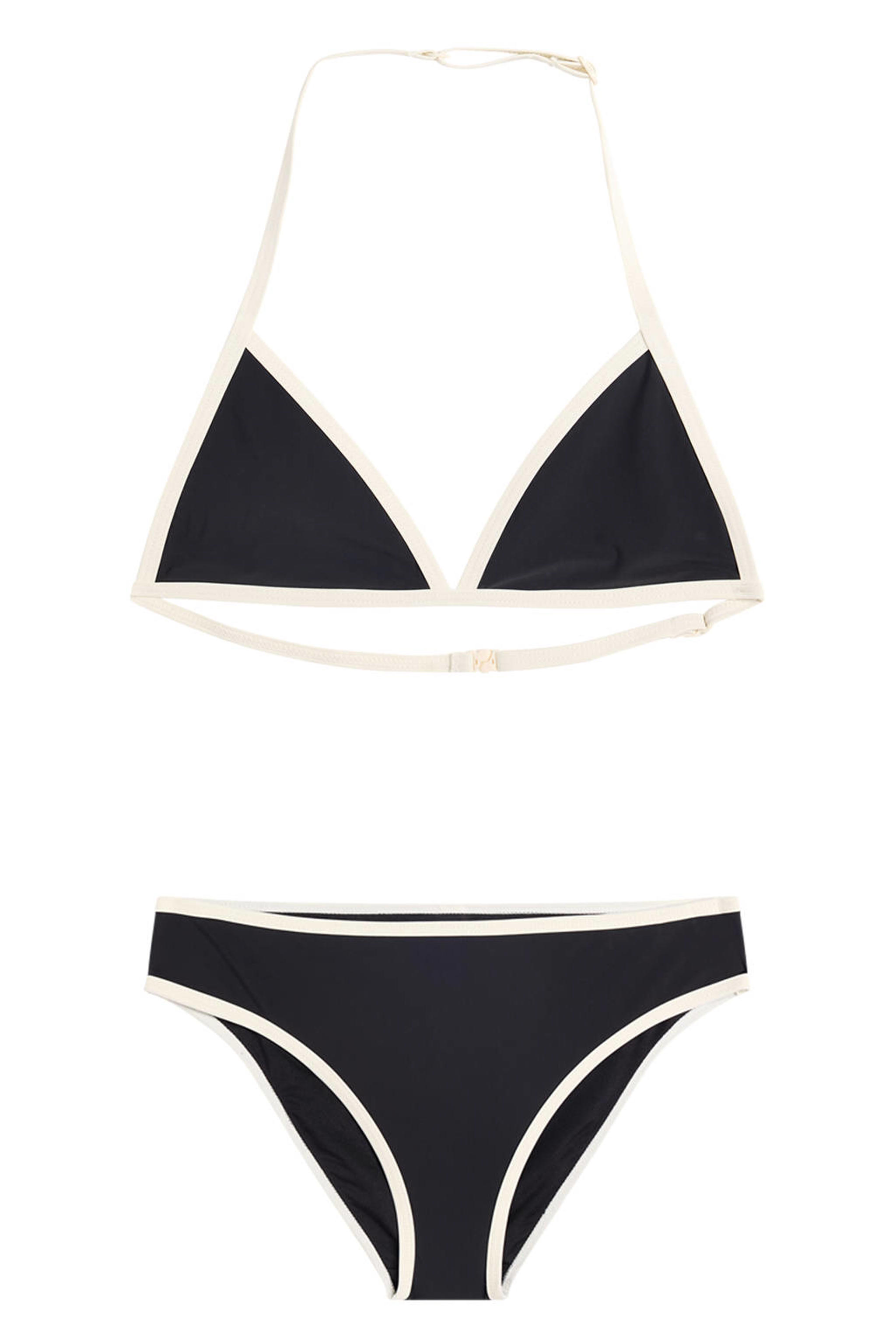America Today triangel bikini Luna JR zwart/wit | wehkamp