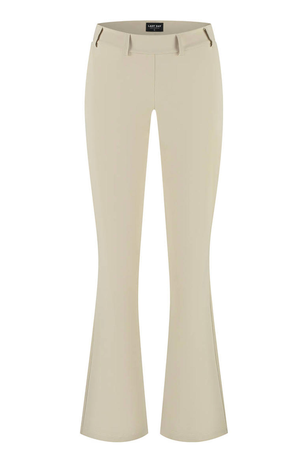Lady Day flared broek beige kopen? | Morgen in huis | wehkamp