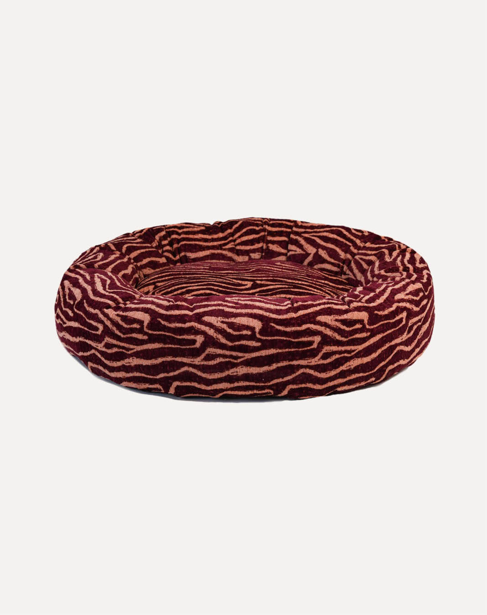 Dogguo Hondenmand rond ETHNIC-ROUND-BED-BORDEAUX/PEACH-S | wehkamp
