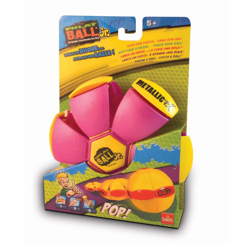 Goliath Phlat Ball junior metaal paars | wehkamp