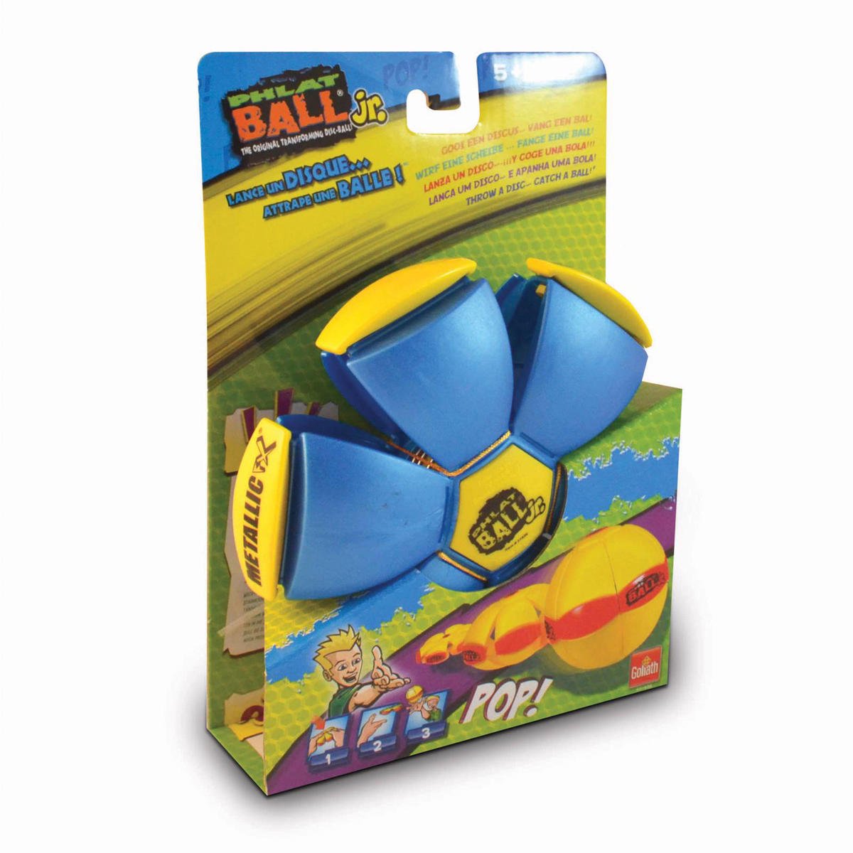 Goliath Phlat Ball junior metaal blauw | wehkamp