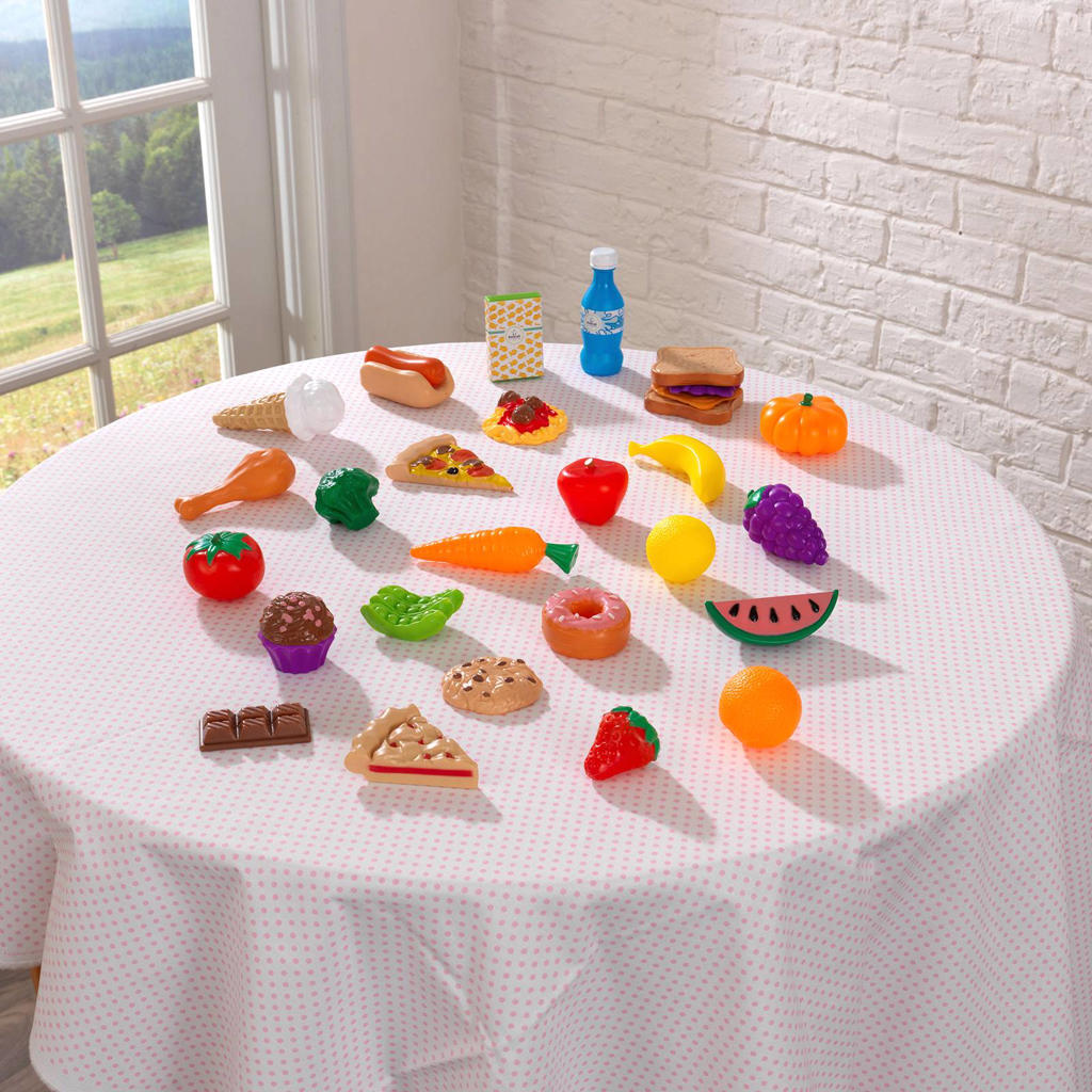 KidKraft 30-delig etenswaren set | wehkamp