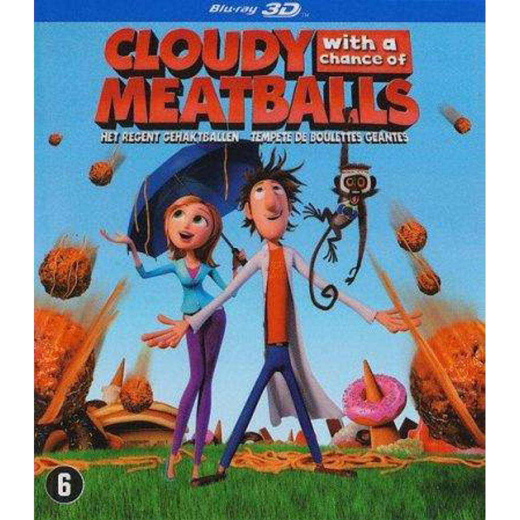 Het Regent Gehaktballen (Cloudy With A Chance Of Meatballs) (Blu-ray) | wehkamp