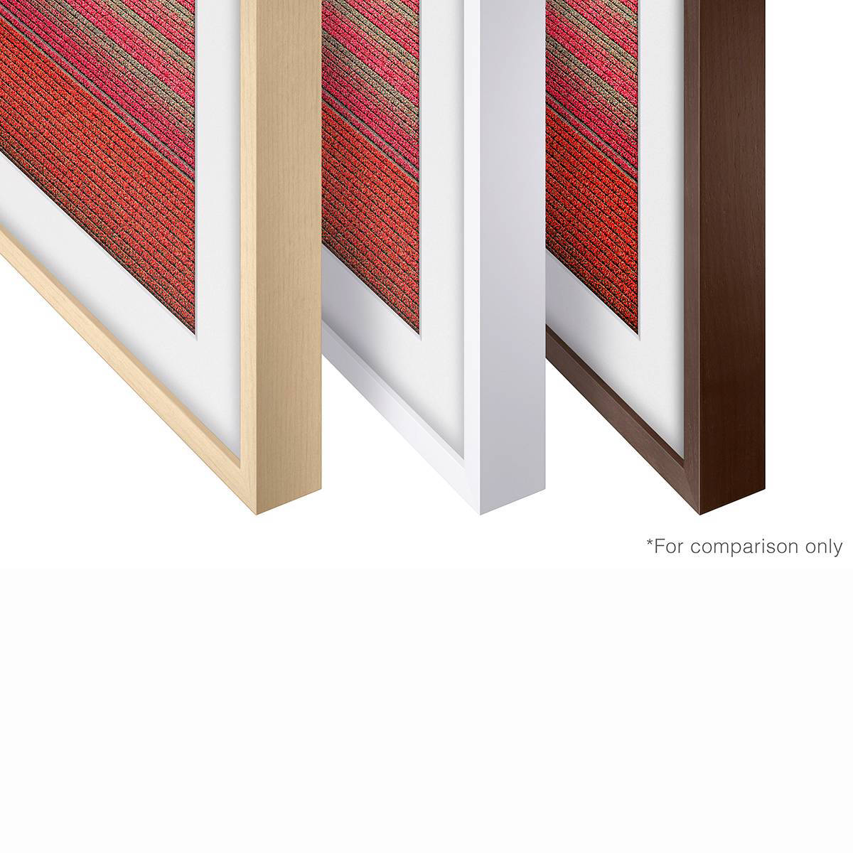 Samsung The Frame + 55 inch lijst 4k Ultra HD Smart tv wit metaal | wehkamp