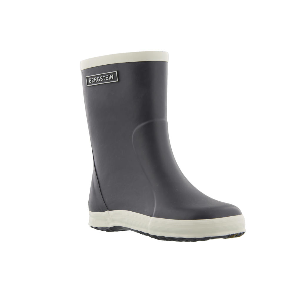Bergstein regenlaarzen Antraciet/wit | wehkamp