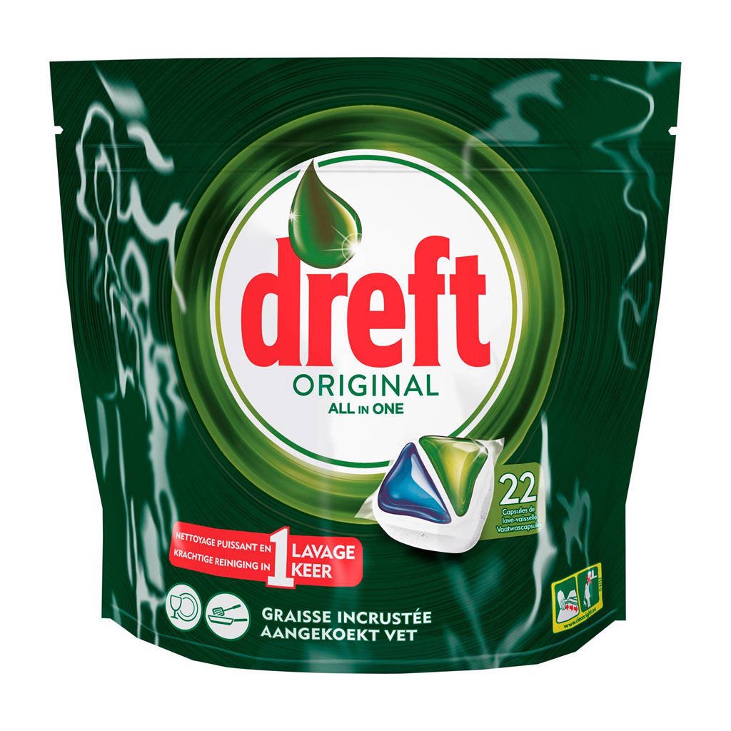Dreft Original Regular vaatwastabletten - 110 stuks | wehkamp