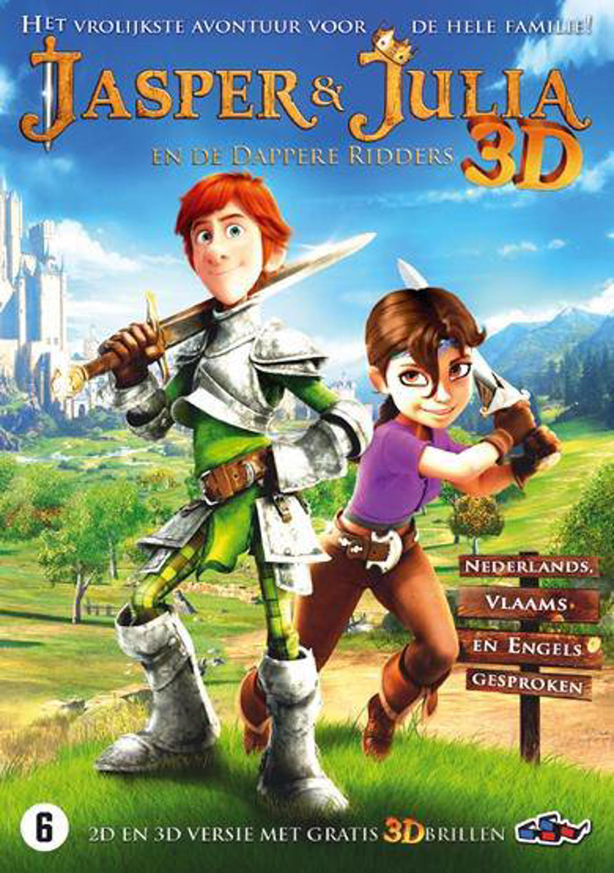 Jasper & Julia En De Dappere Ridders (DVD) | wehkamp