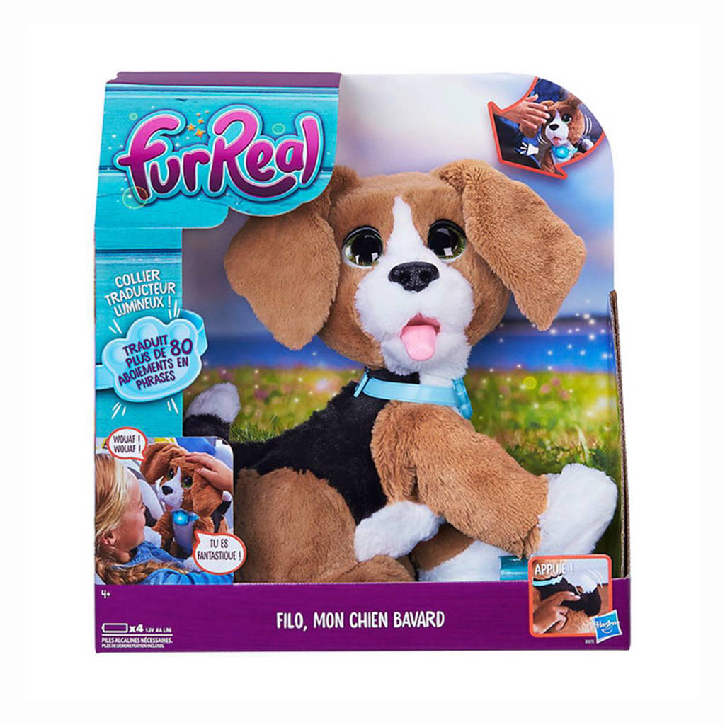 FurReal Friends chatty Charlie, de blaffende beagle interactieve ...
