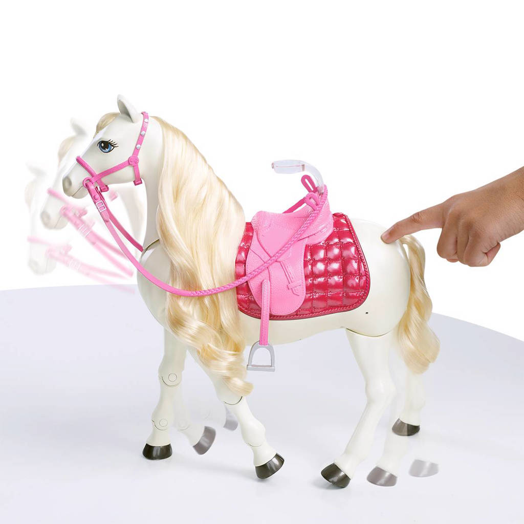 Barbie interactief droompaard met Barbiepop | wehkamp