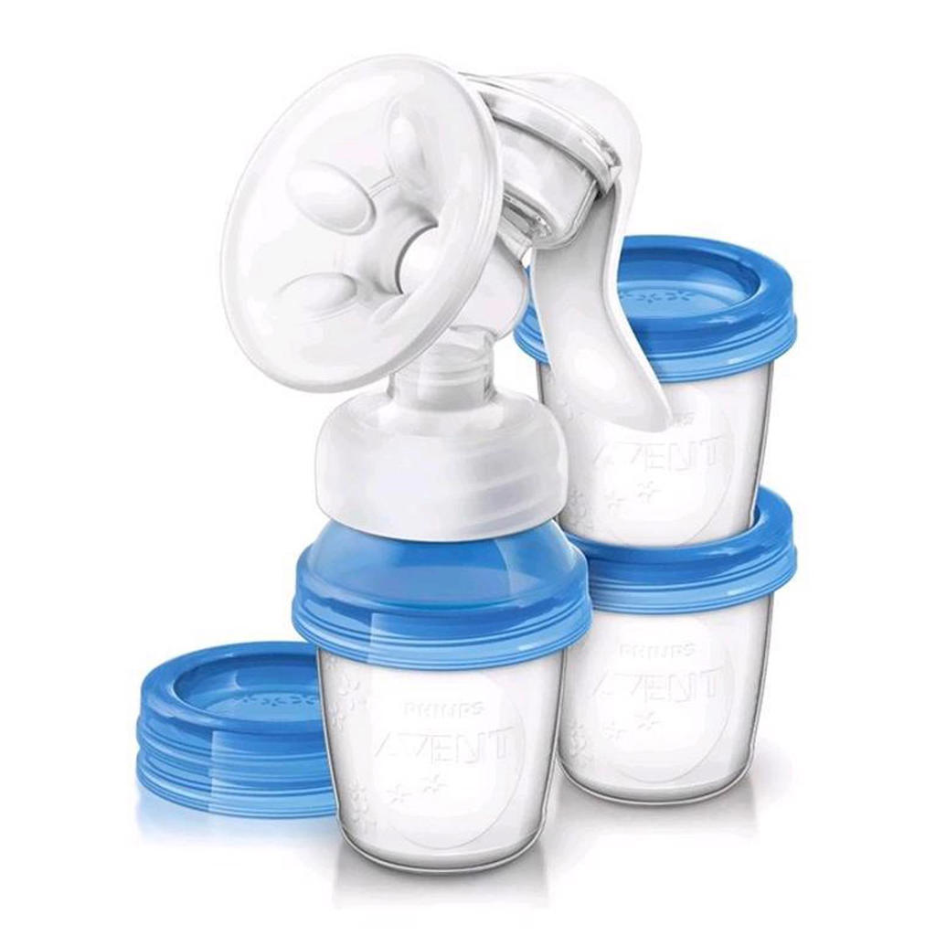 Philips AVENT SCF330/13 Comfort borstkolf met 3 bewaarbekers | wehkamp
