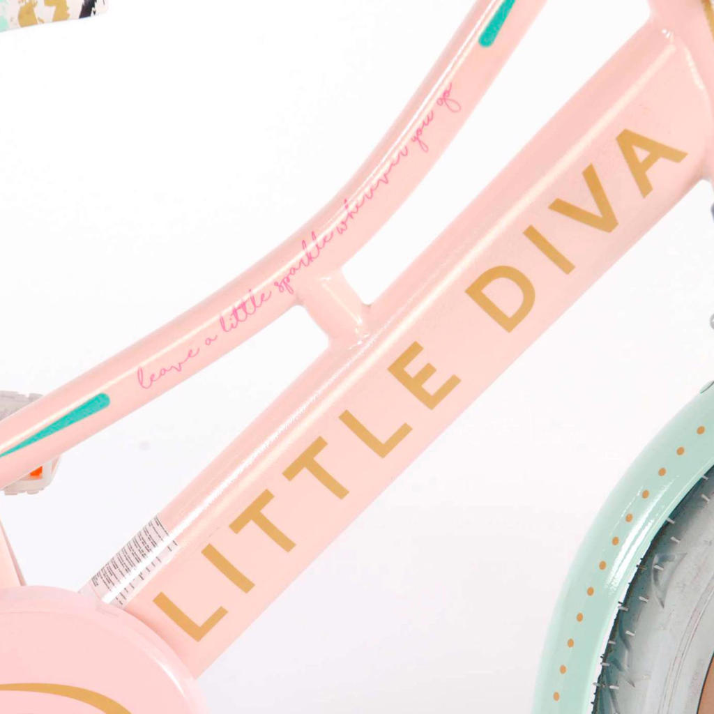 Volare Little Diva kinderfiets 16 inch Roze | wehkamp
