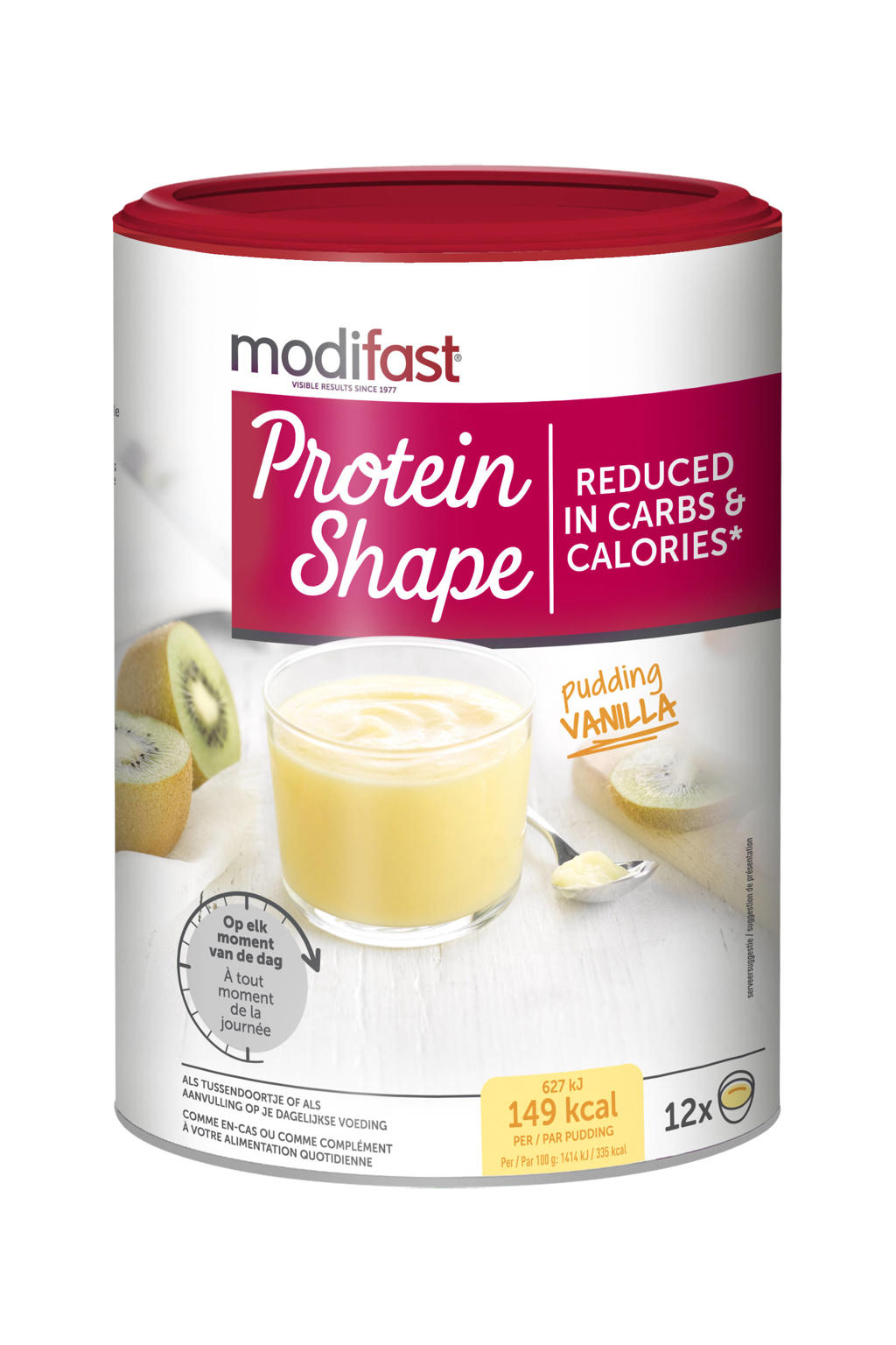 Modifast PS Pudding Vanille - 1 blik 540 gram | wehkamp