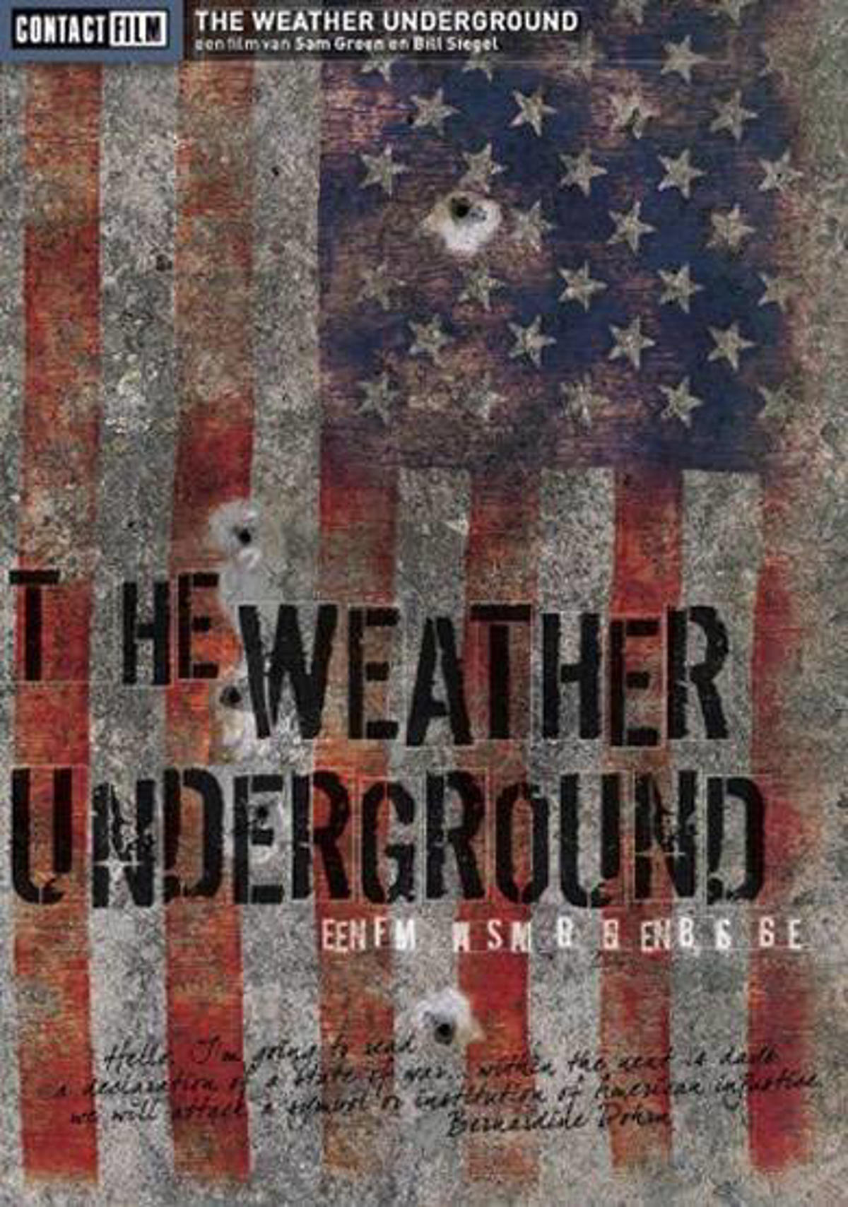 Weather Underground (DVD) | wehkamp