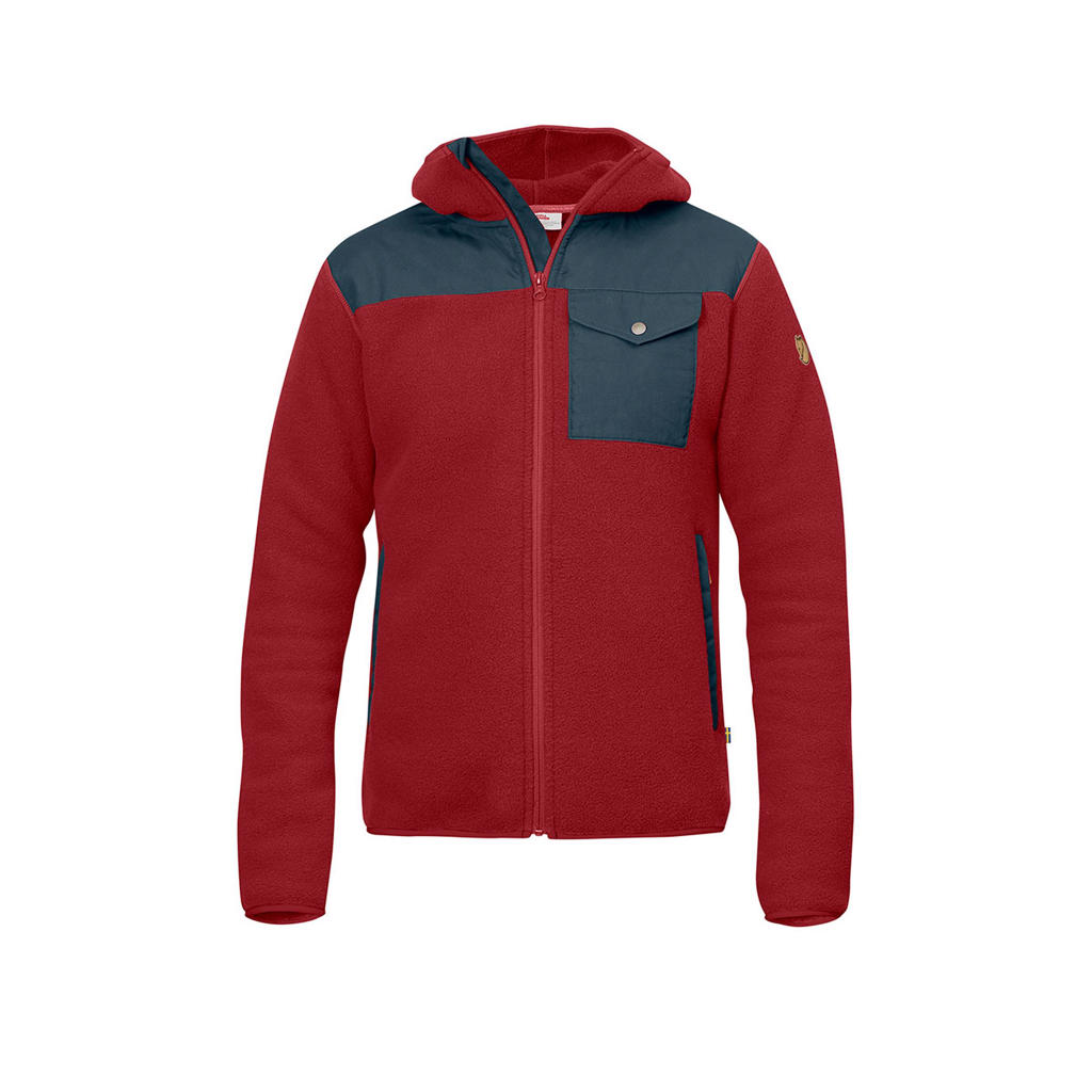 Fjällräven fleece vest Singi rood | wehkamp