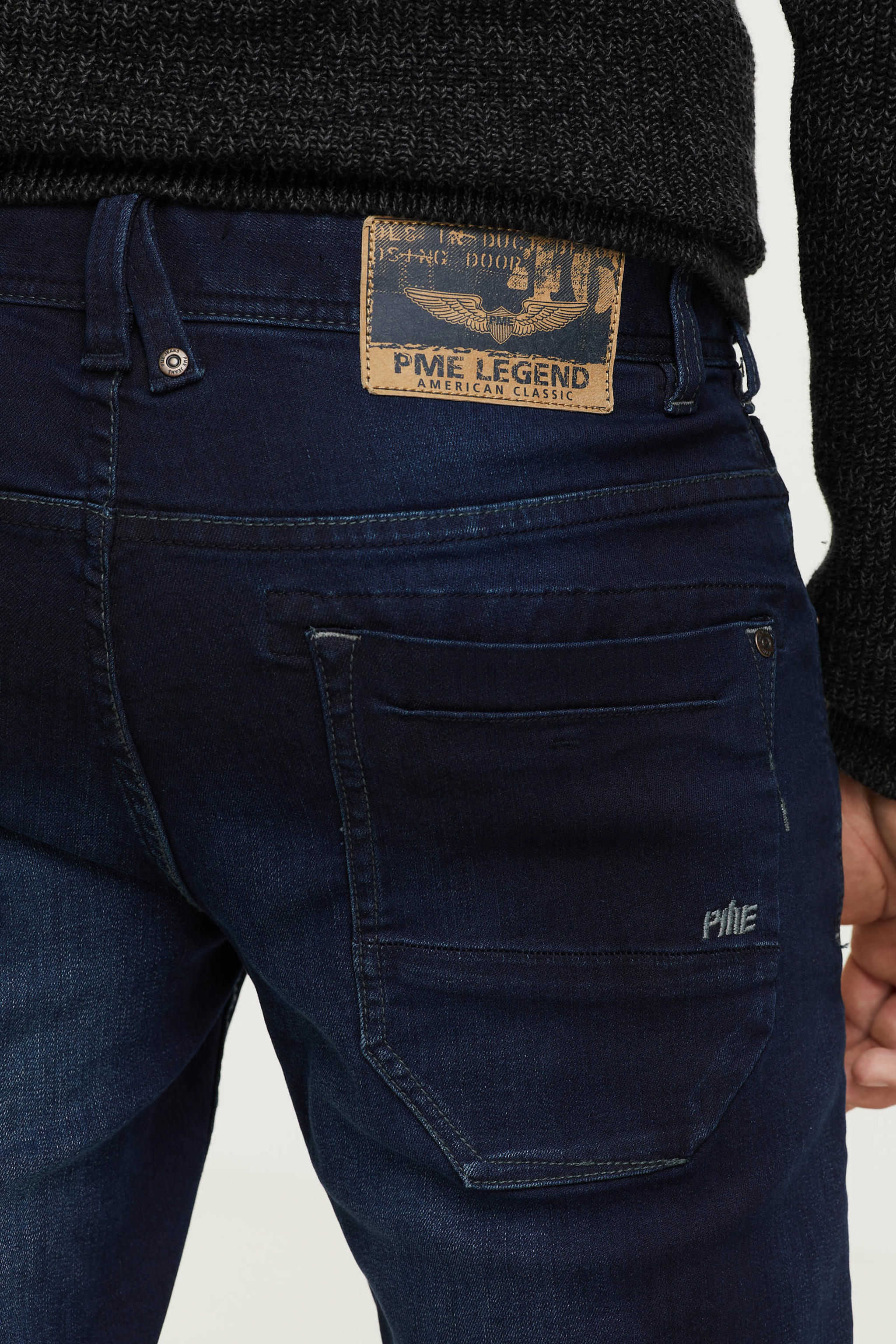 PME Legend regular straight fit jeans Skyhawk dark denim | wehkamp