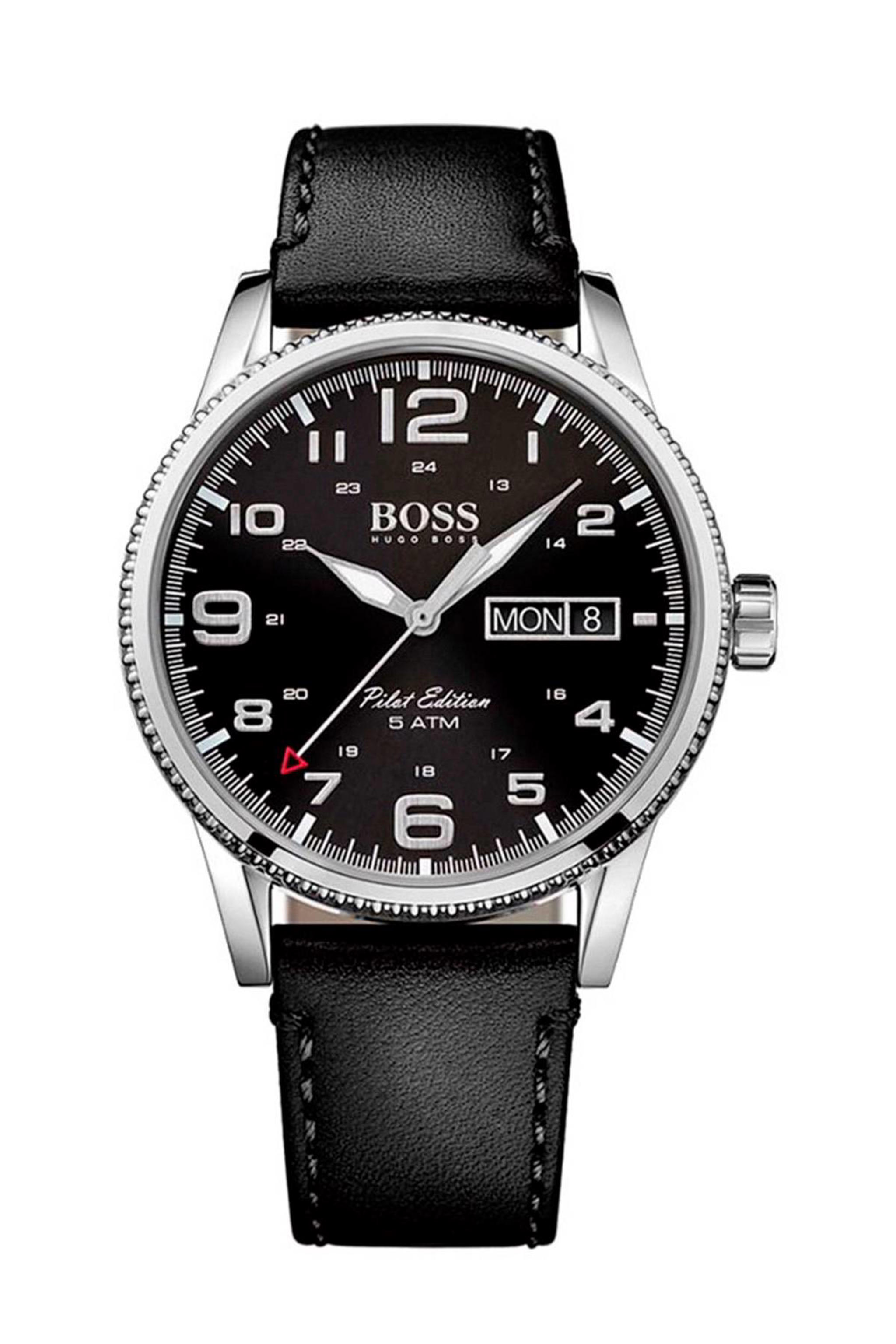BOSS Pilot horloge | wehkamp