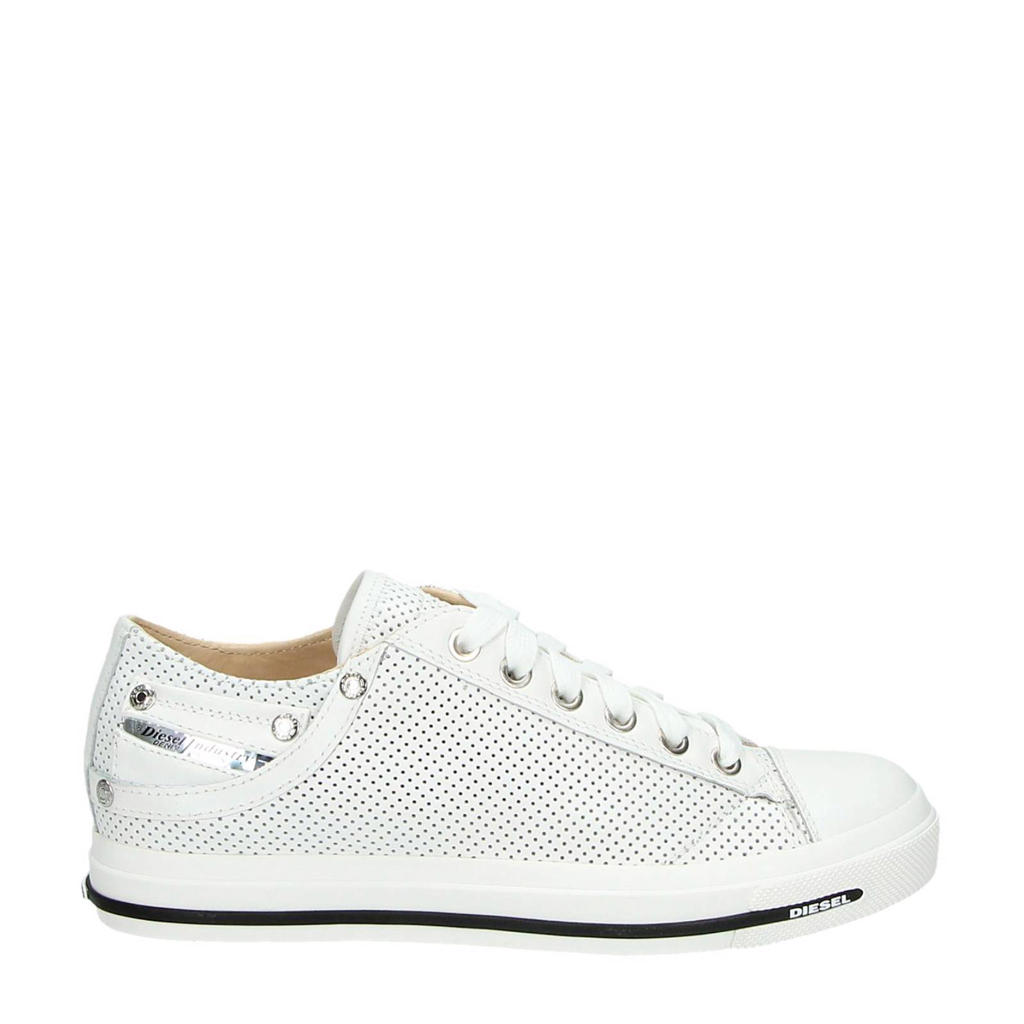 Diesel Exposure IV Low leren sneakers | wehkamp