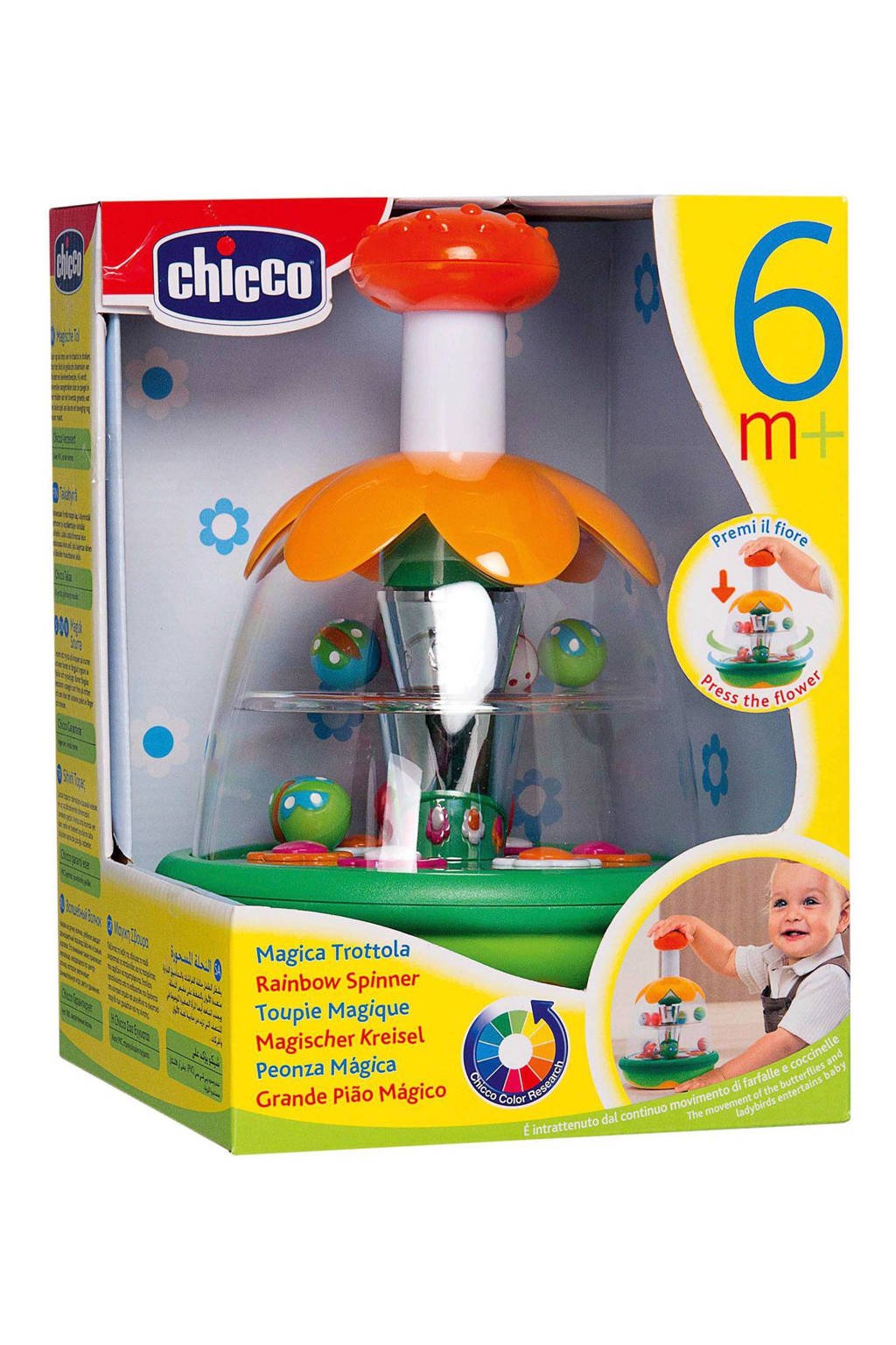 Chicco rainbow spinner | wehkamp