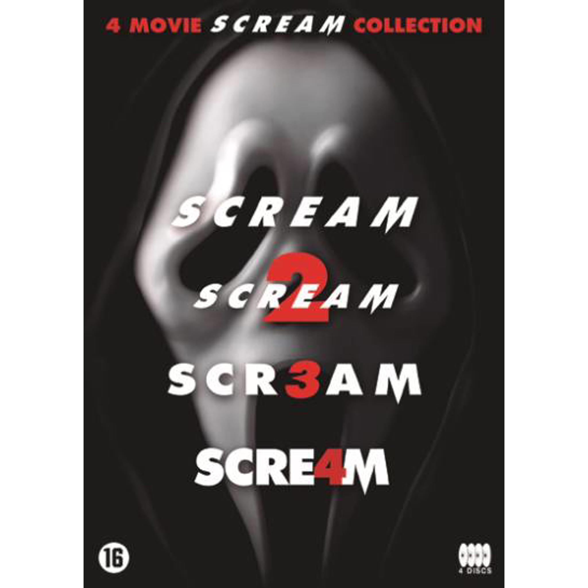 Scream 1-4 (DVD) kopen? | Morgen in huis | wehkamp