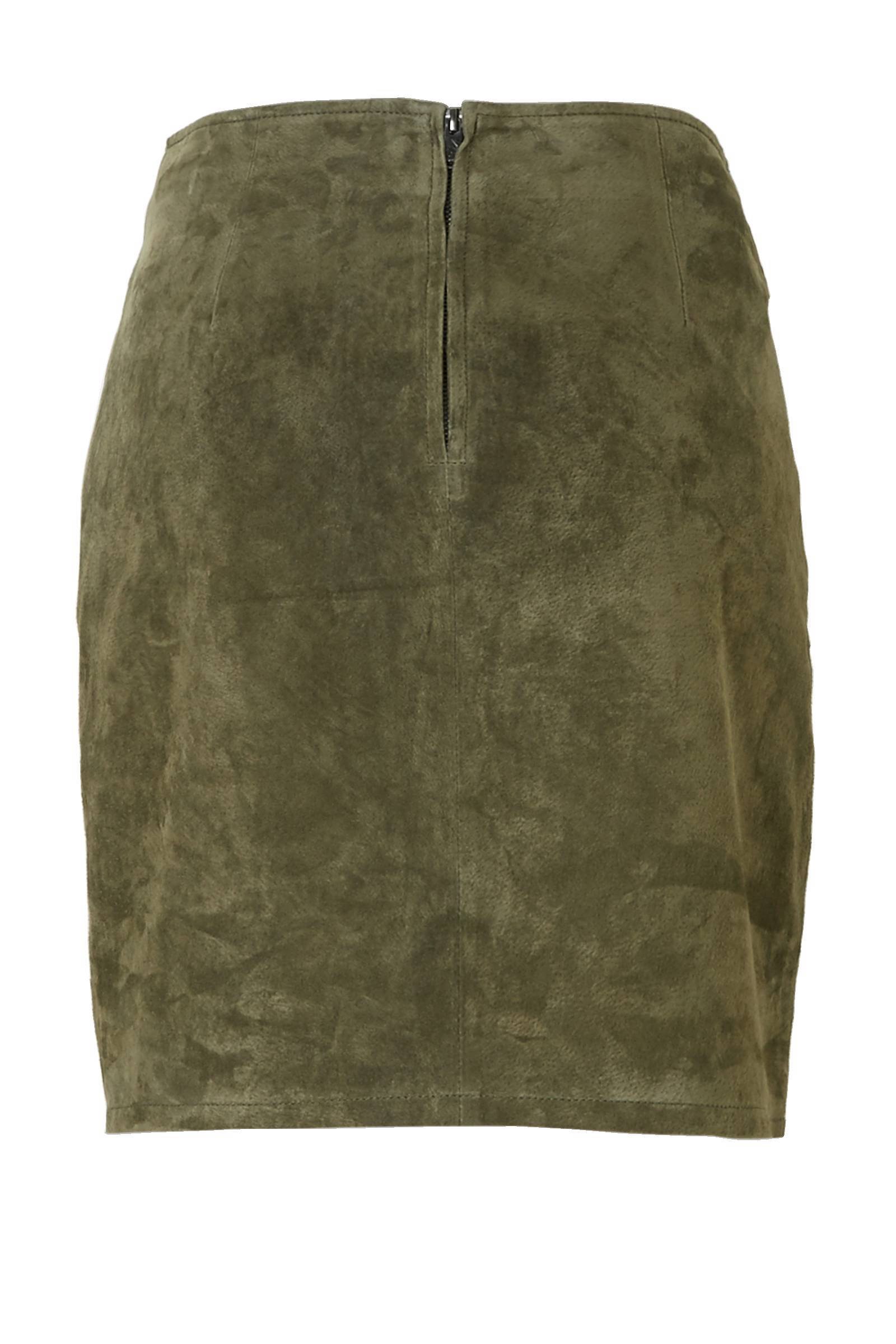 VILA suéde rok | wehkamp