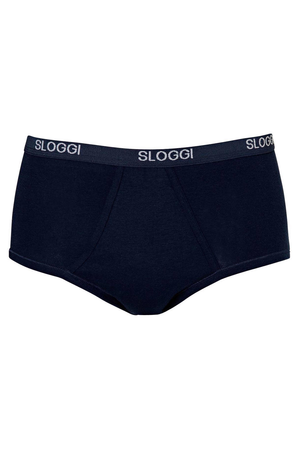 sloggi MEN Basic maxislip donkerblauw | wehkamp