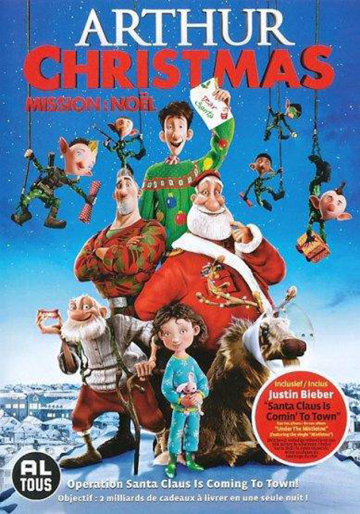 Arthur Christmas (DVD) | wehkamp