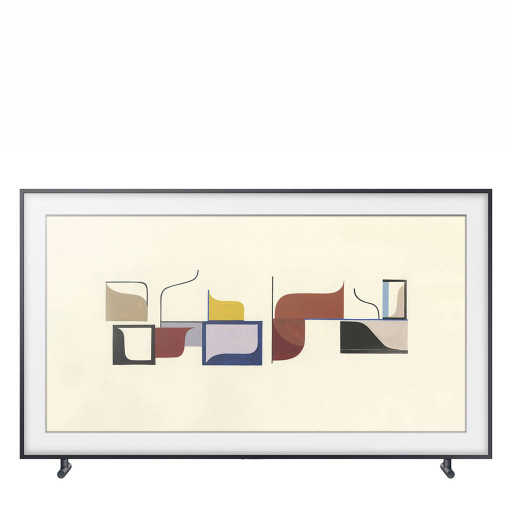 Samsung The Frame + 43 inch lijst 4k Ultra HD Smart tv wit metaal | wehkamp