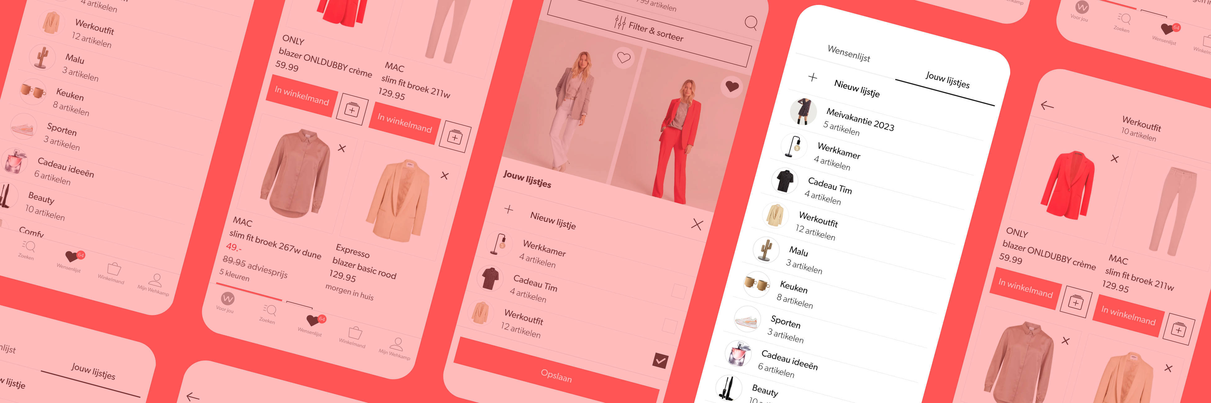 Nieuw bij Wehkamp: jouw eigen lijstjes | Wehkamp