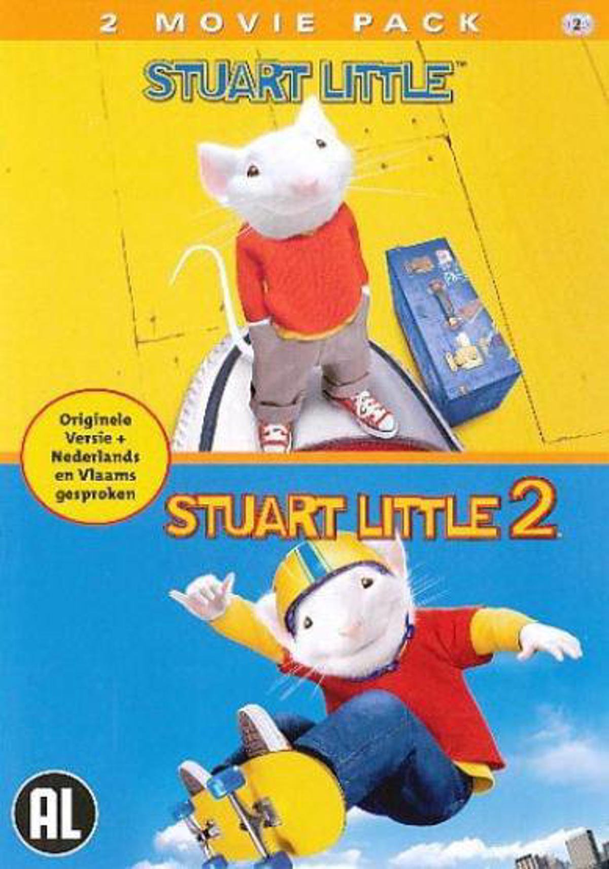 Stuart little/Stuart little 2 (DVD) | wehkamp