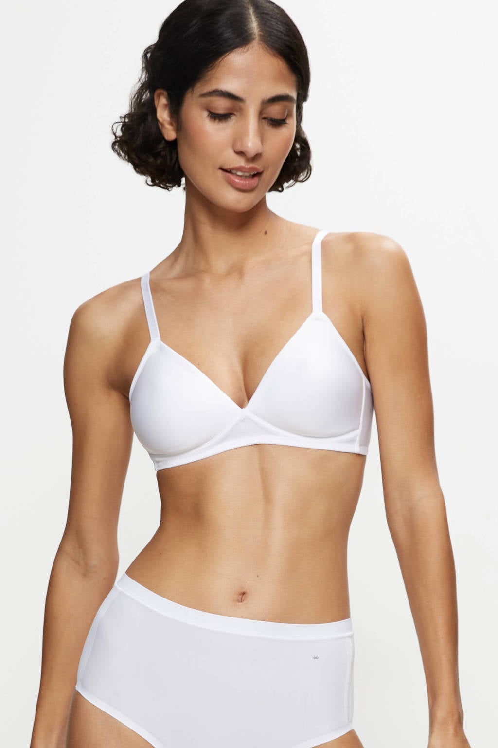 Triumph voorgevormde bh zonder beugel Soft Sensation wit | wehkamp