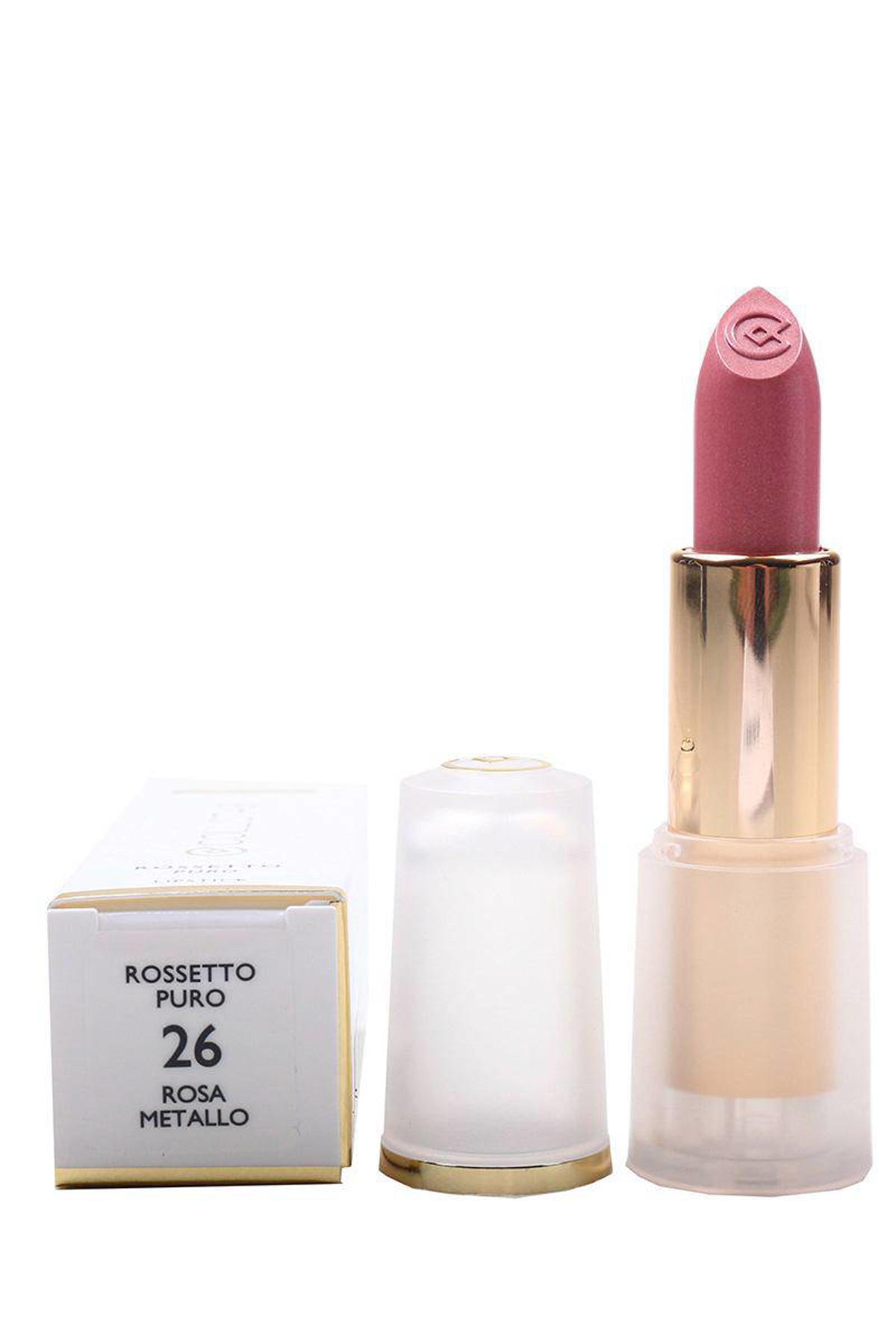 Collistar Puro lipstick - 26 Metallic pink | wehkamp
