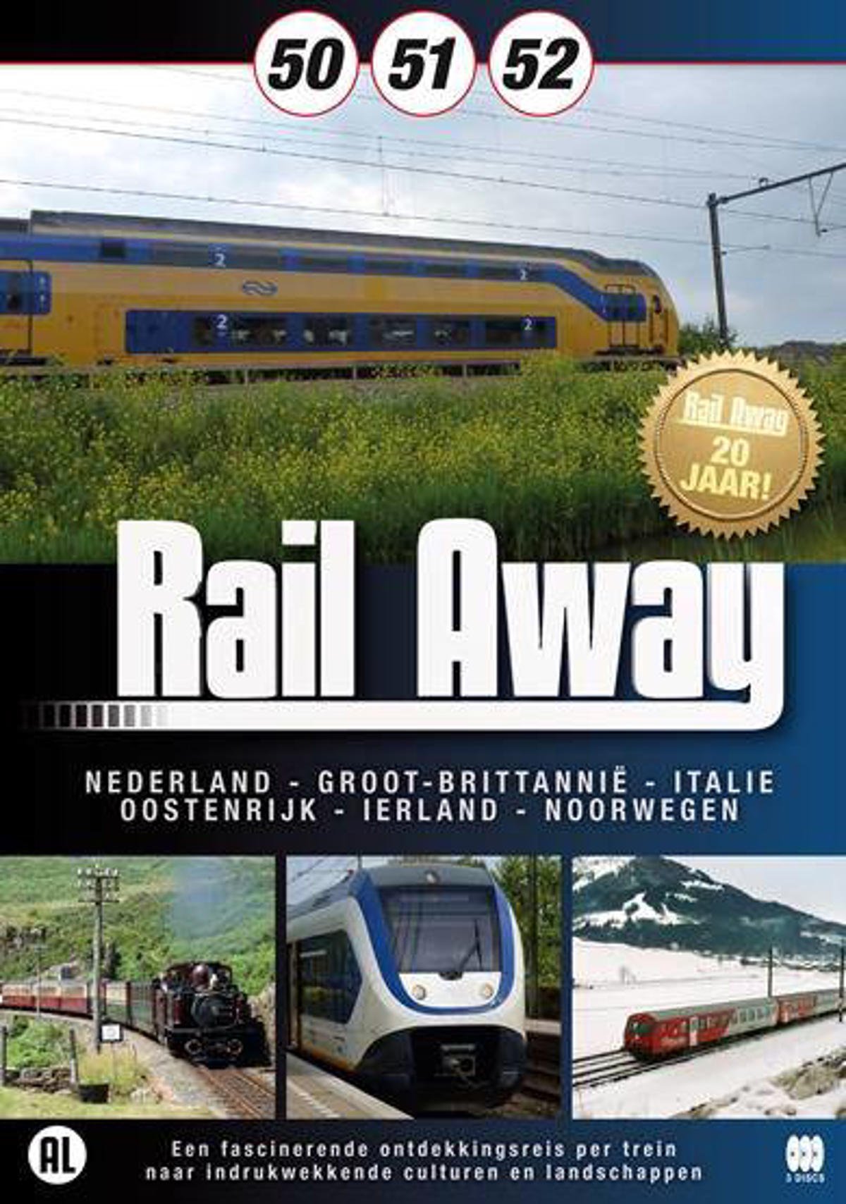 Rail away 50-51-52 (DVD) kopen? | Morgen in huis | wehkamp