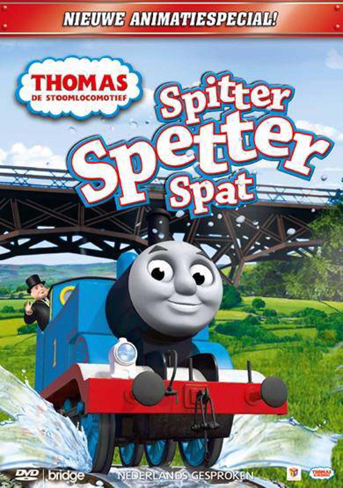 Thomas De Stoomlocomotief - Spitter Spetter Spat (DVD) | wehkamp