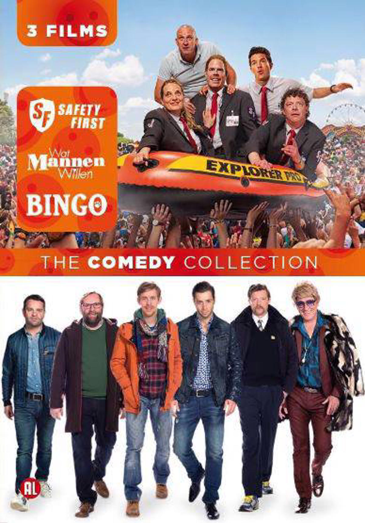 Belgium Comedy Collection (DVD) | wehkamp