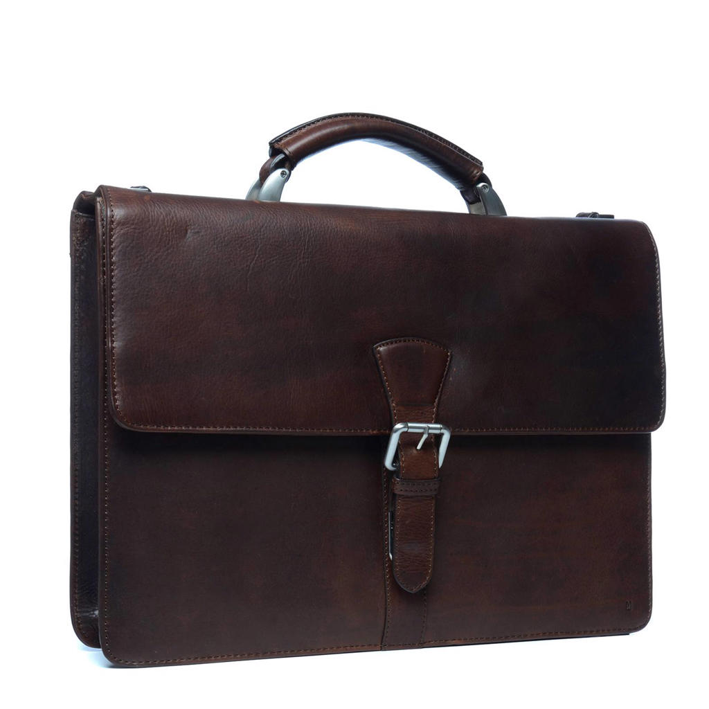 Manfield 17.3 leren aktetas kopen? | Morgen in huis | wehkamp