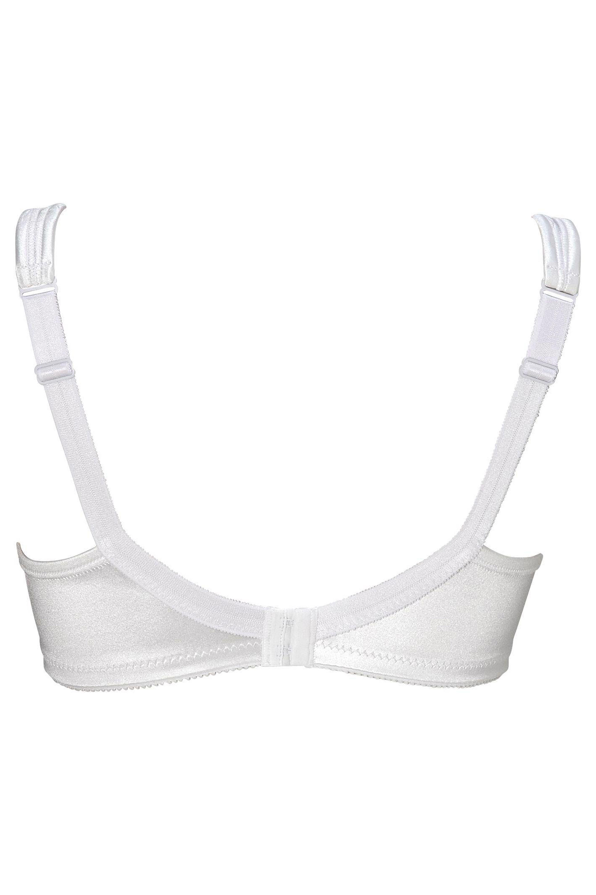 Swegmark voorgevormde bh zonder beugel Stars wit | wehkamp