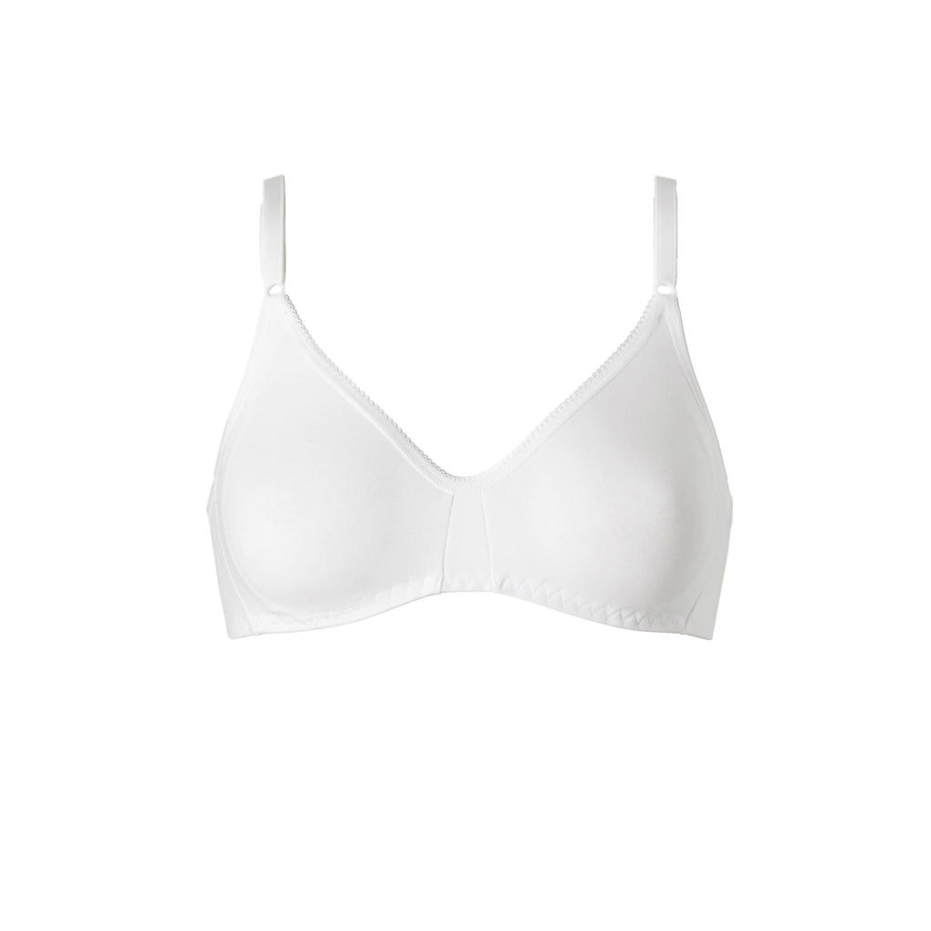 sloggi Basic+ niet-voorgevormde bh zonder beugel wit | wehkamp