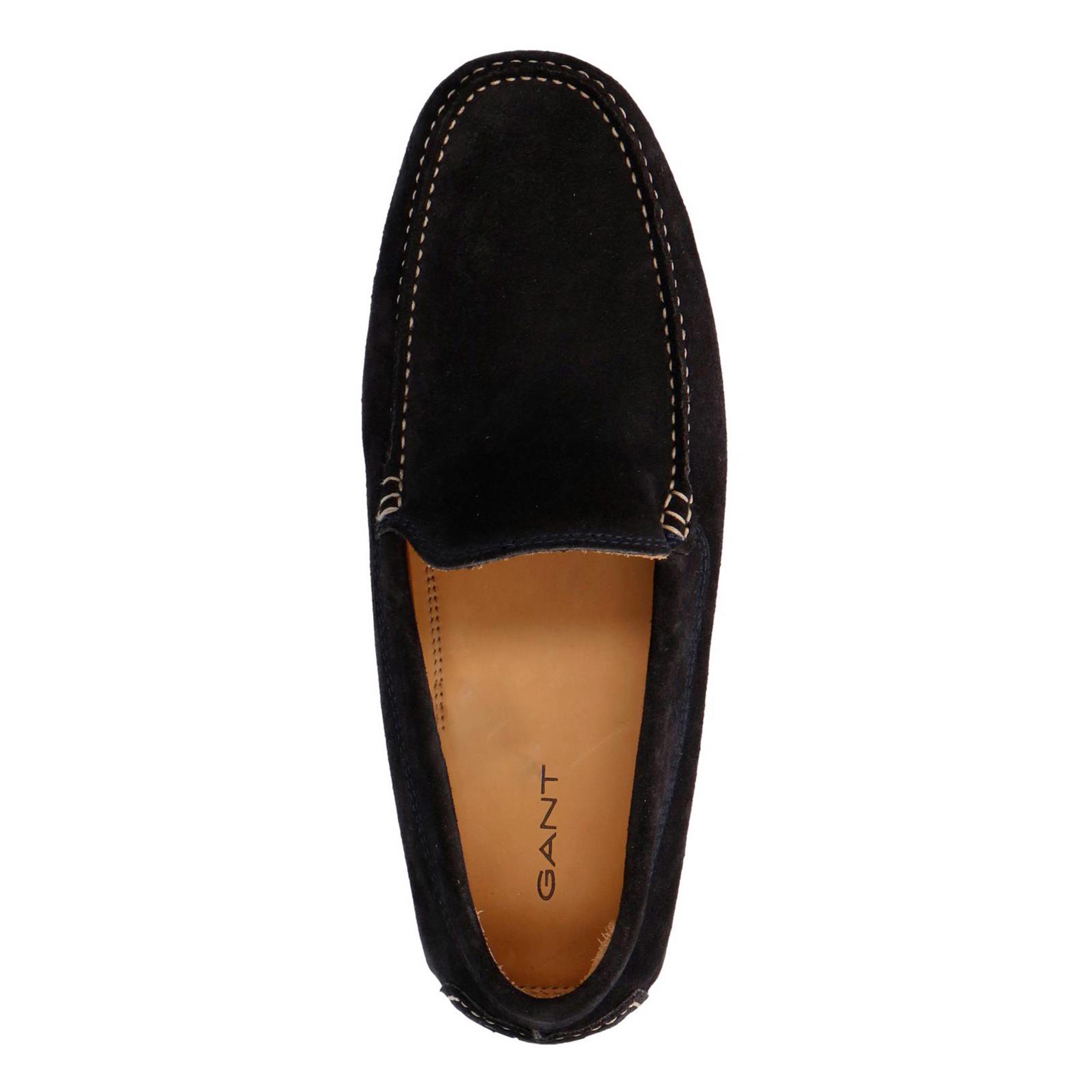 GANT Austin suède mocassins marine | wehkamp
