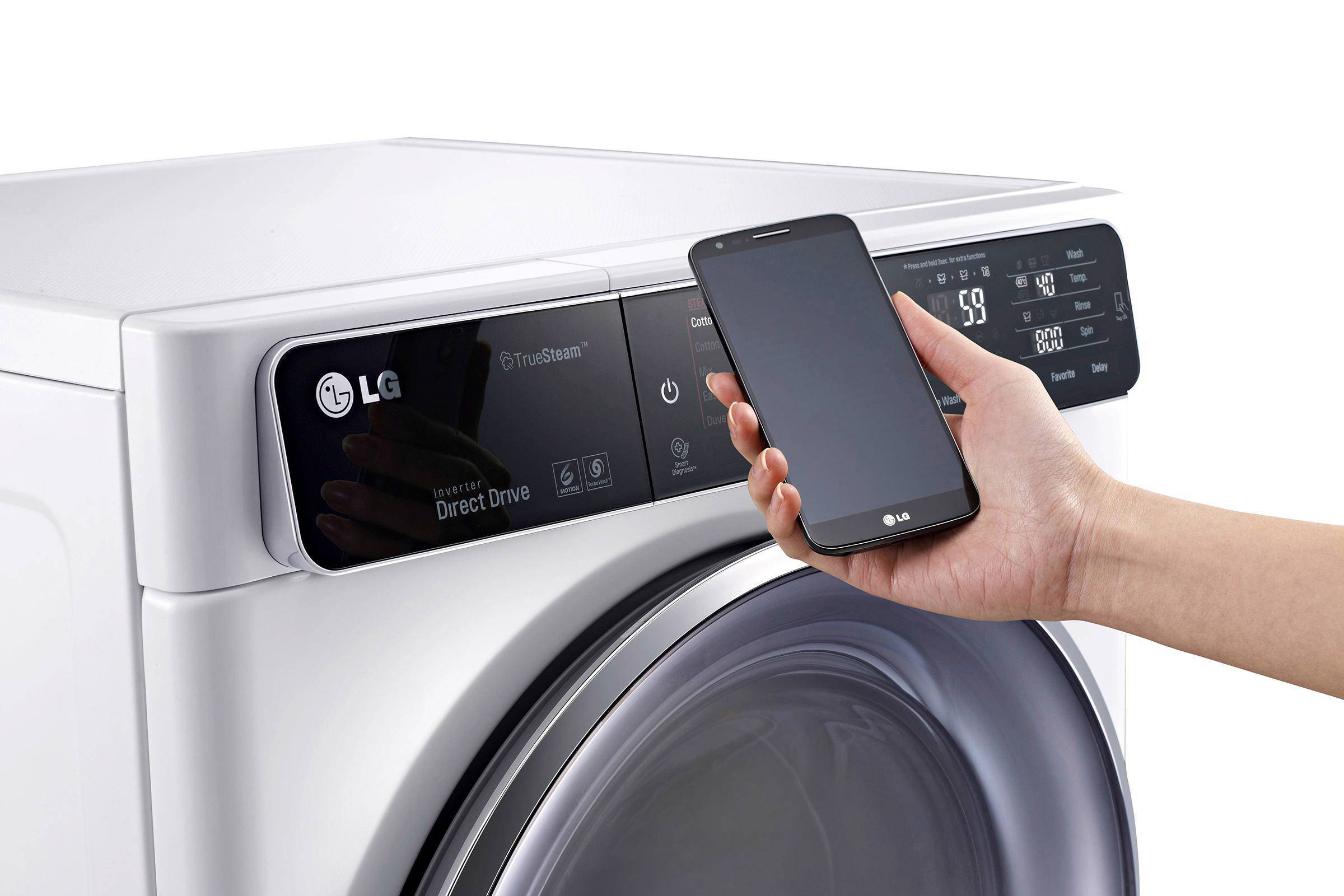 LG F14U1TBS2 Direct Drive wasmachine met stoom | wehkamp