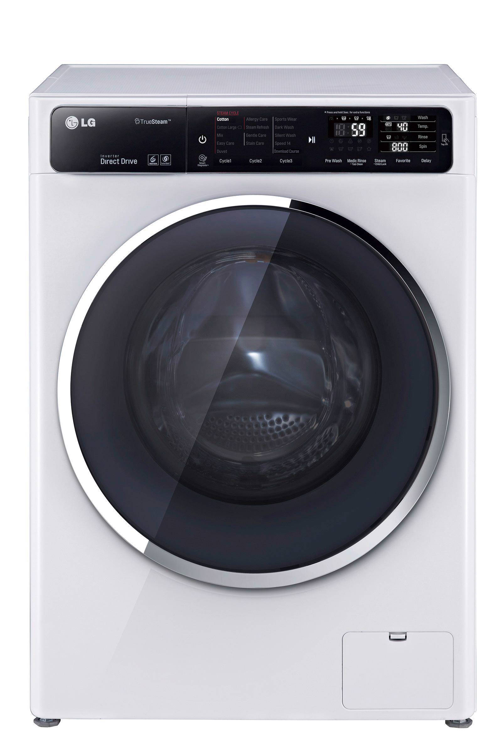 LG F14U1TBS2 Direct Drive wasmachine met stoom | wehkamp
