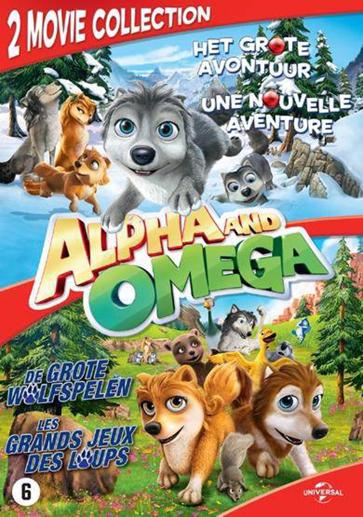Alpha and Omega collection (DVD) | wehkamp