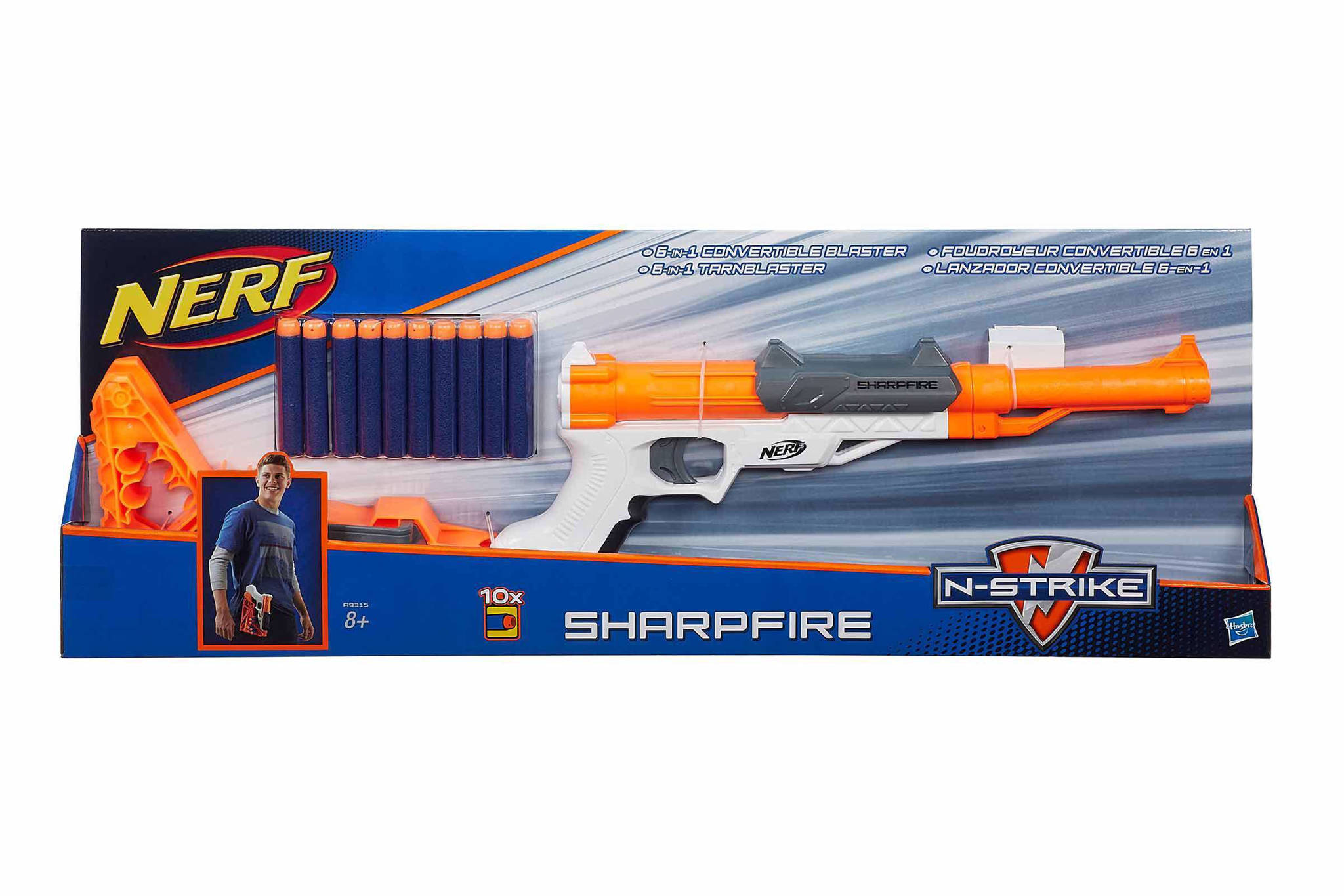 Nerf Elite sharpfire blaster | wehkamp