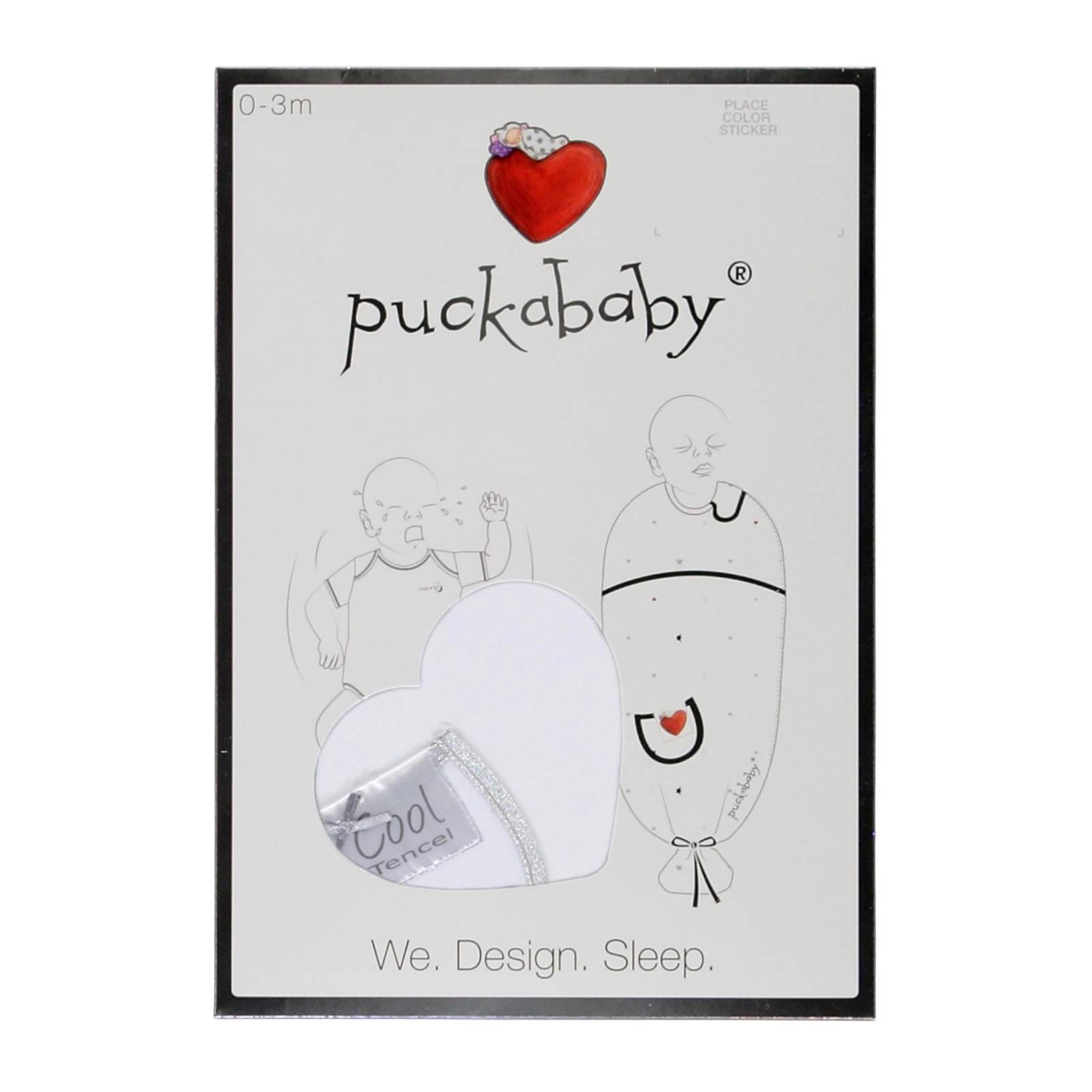 Puckababy The Original Piep baby inbakerdoek 0-3 mnd tencel | wehkamp