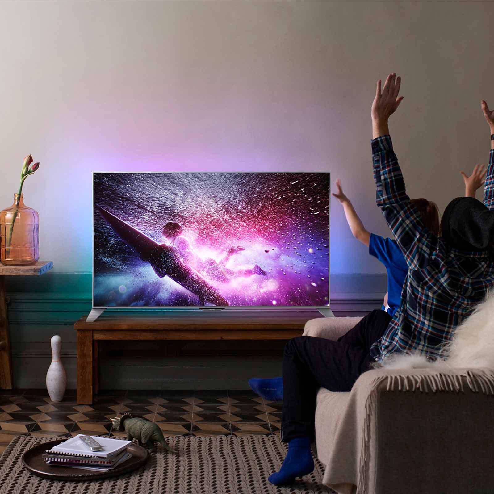 Philips Ambilight 55PFS8109 3D Android LED tv | wehkamp