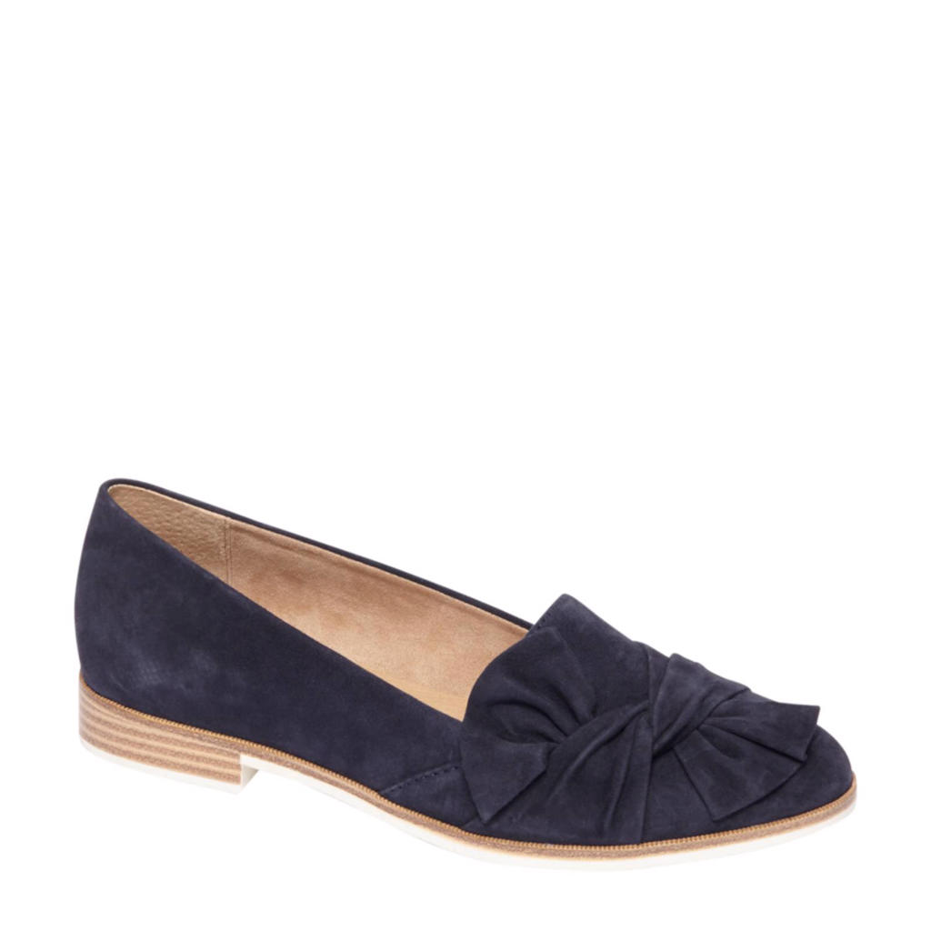 vanHaren 5th Avenue suède loafers | wehkamp