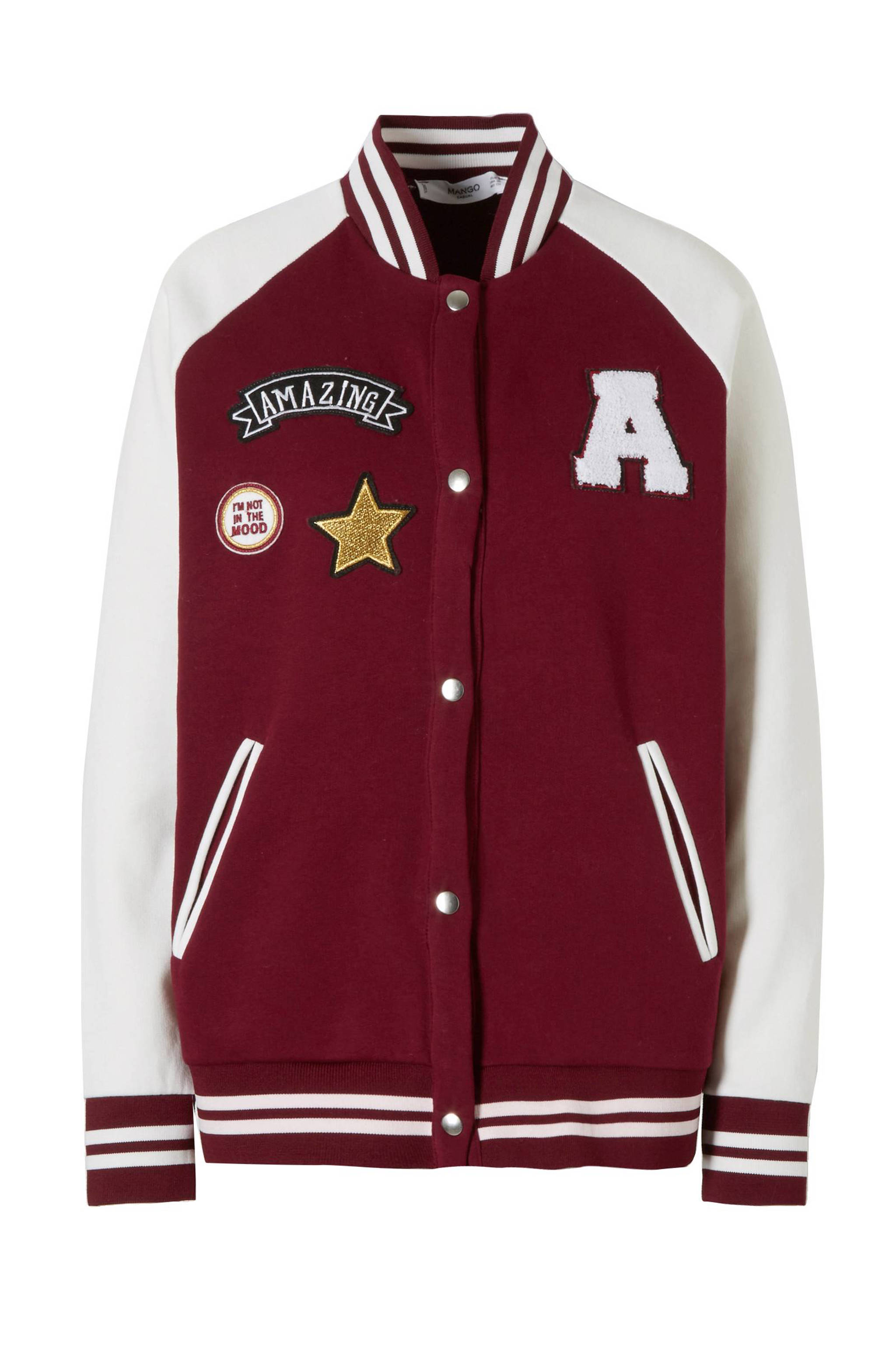 Mango baseball vest | wehkamp