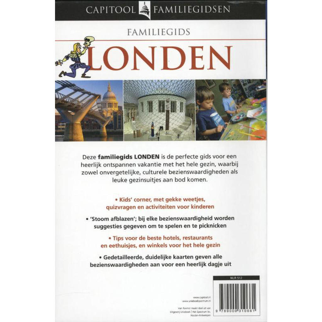 Vincent Crump Capitool familiegidsen: Londen | wehkamp